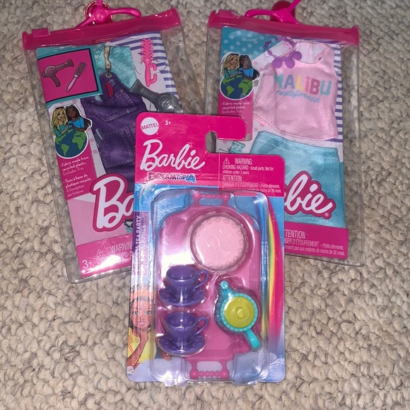 Barbie | Toys | Barbie Doll Clothing And Accessory Set | Poshmark